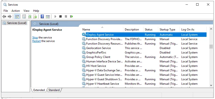 Installing fDeploy Agent | fDeploy Documentation