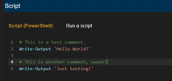 PowerShell scripts | fDeploy Documentation